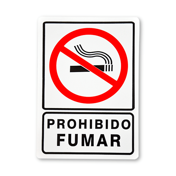 Señalamiento | Prohibido Fumar | PROSIPSA